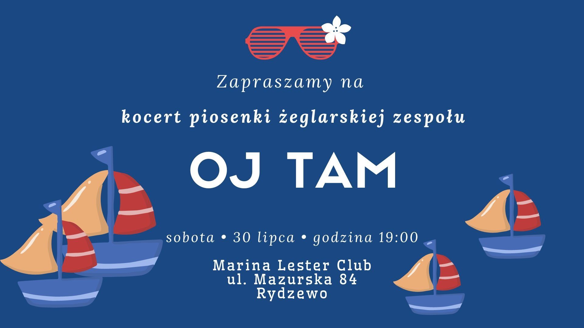 oJ TaM, piosenka żeglarska Prywatna przystań żeglarska w Niegocinie ...